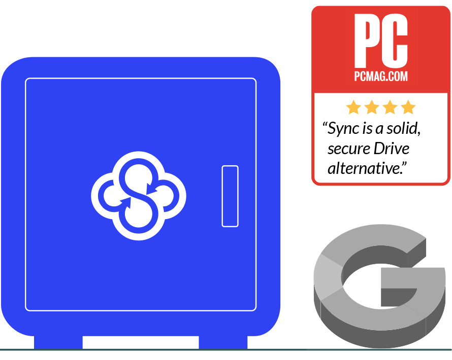 Sync | A secure Google Drive alternative